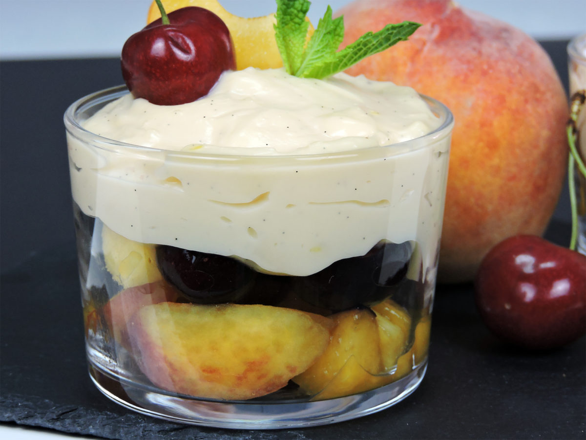 Frutas con crema (postre fácil y delicioso) – Bocatus