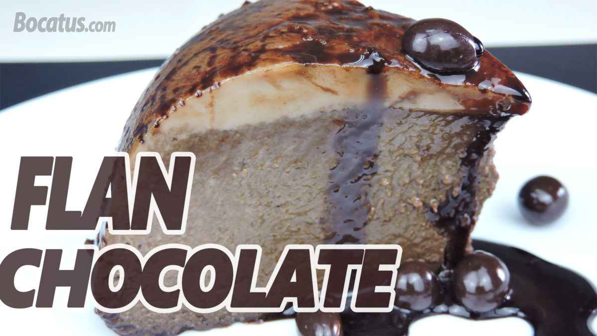 Flan de chocolate – Bocatus