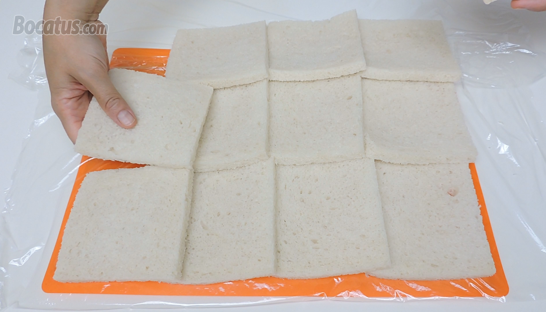 Rollo salado de pan de molde – Bocatus