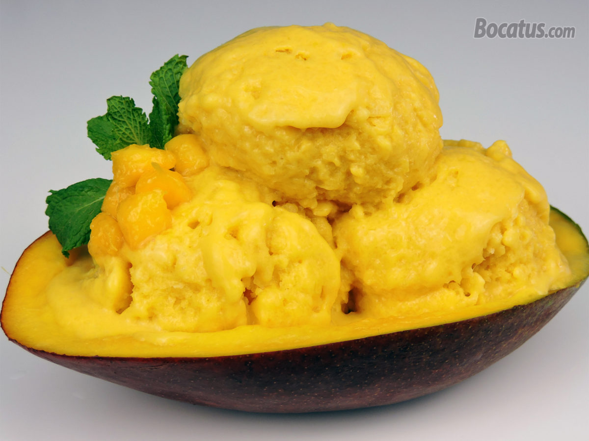 Helado de Mango (fácil y cremoso) – Bocatus