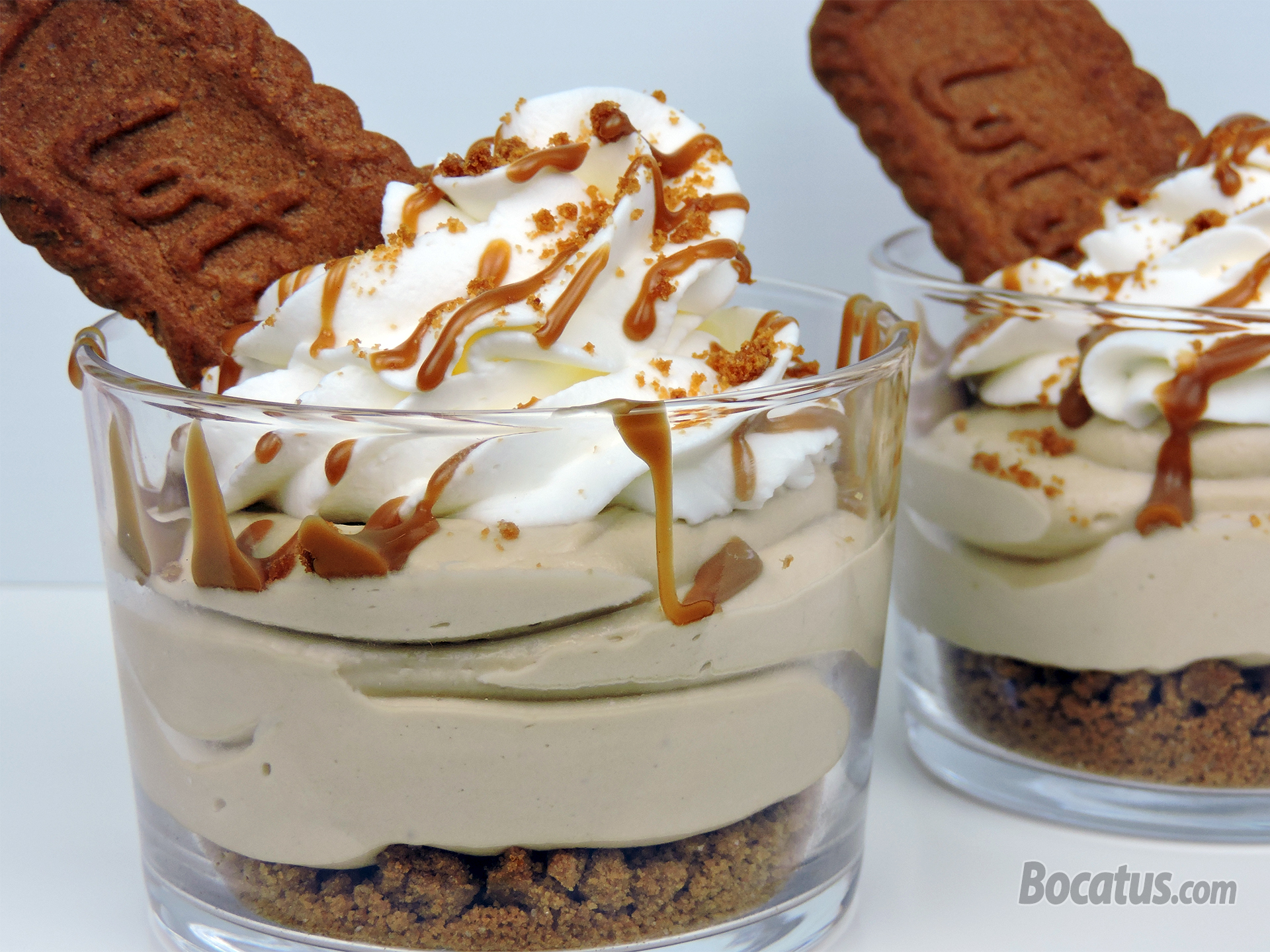 Mousse de queso con galletas Lotus – Bocatus