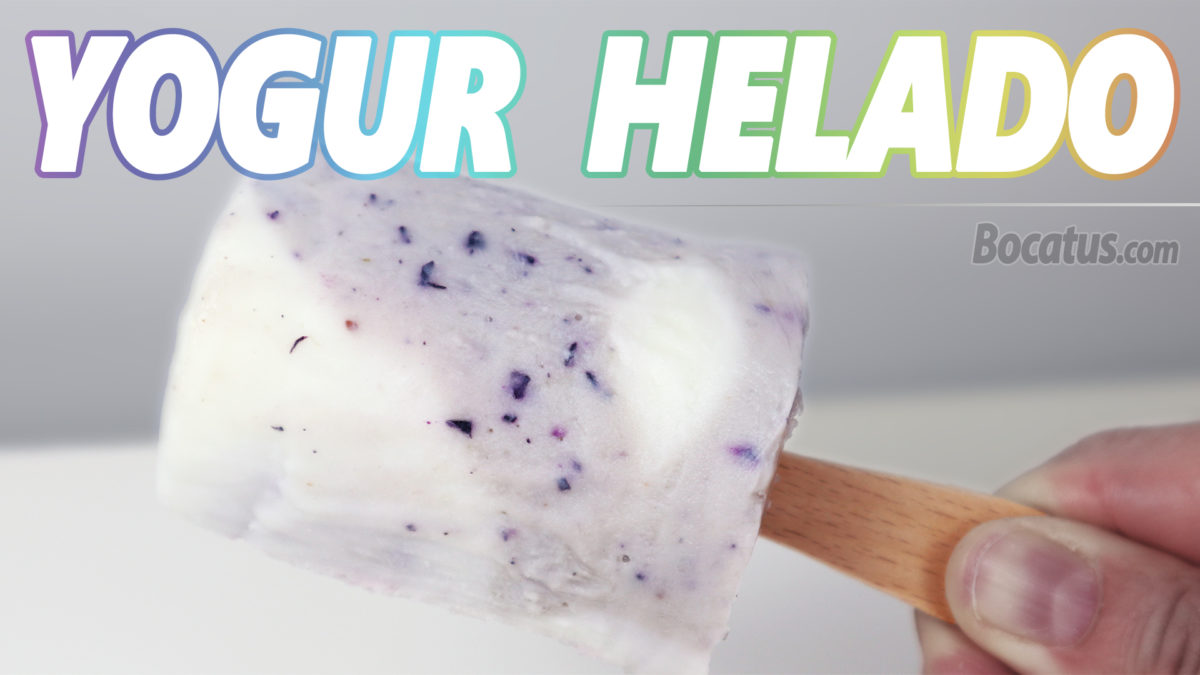 Yogur Helado con 3 ingredientes (fácil y cremoso) – Bocatus
