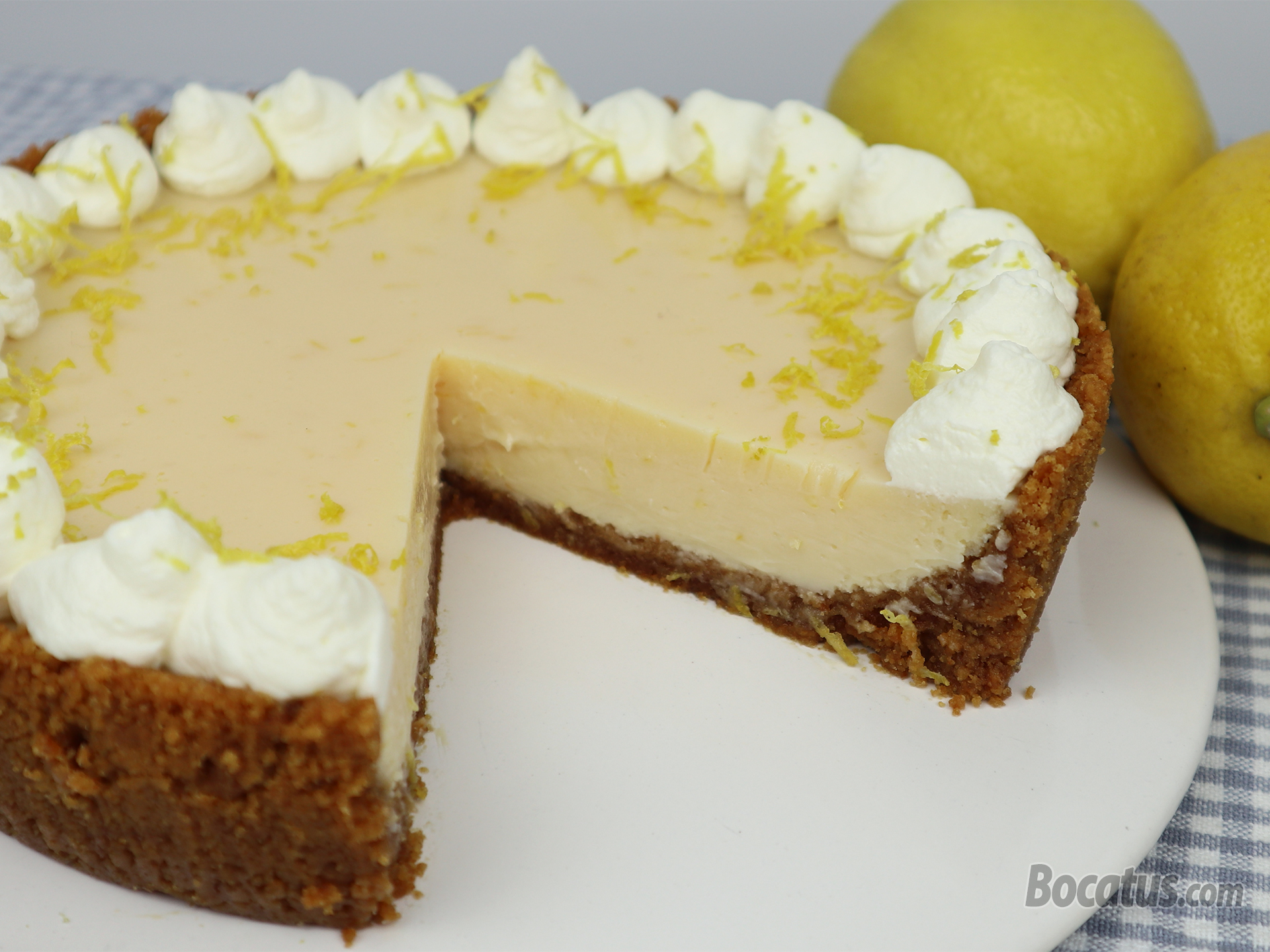 Tarta de Limón (muy fácil y deliciosa) – Bocatus